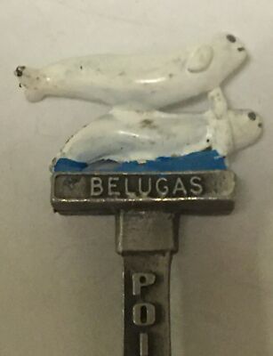 Belugas Point Defiance Zoo Aquarium Pewter Vintage Souvenir Spoon ...