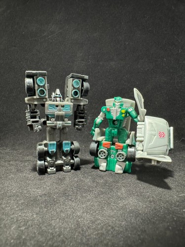 Transformers Robots In Disguise Spy Changers X-Brawn & Scourge RID 2001 ...