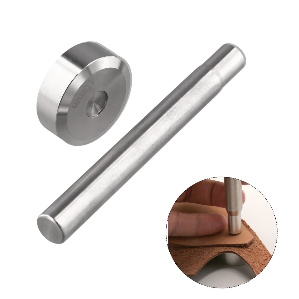 Double Cap Rivets Setting Tool Kit Rivet Punch Setter Hand Tool For ...