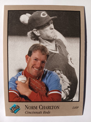 NORM CHARLTON CINCINNATI REDS 1992 STUDIO - LEAF CARD #21 | eBay