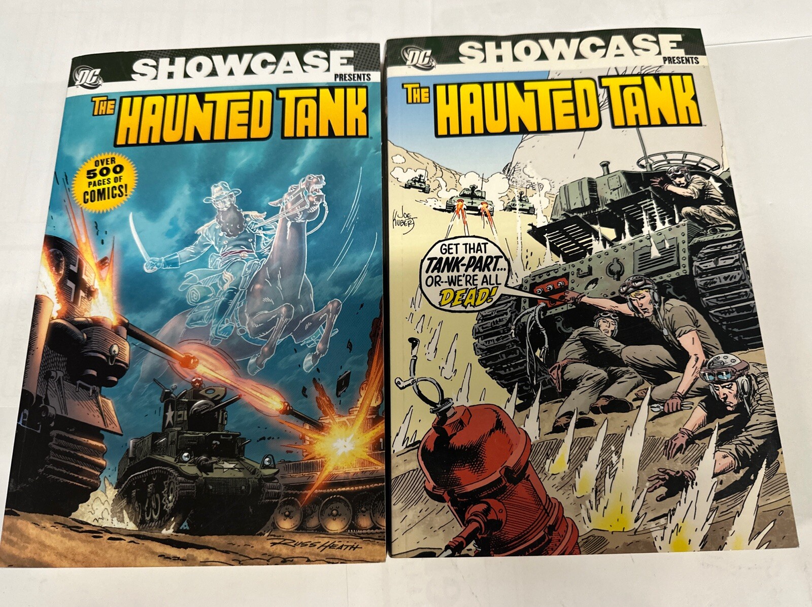 Showcase Presents: The Haunted Tank Volumes 1&2 DC Comics Kanigher ...