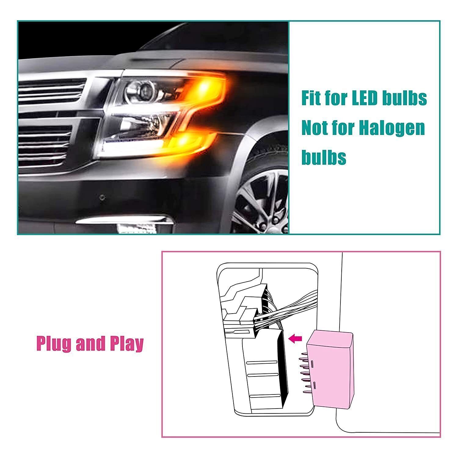 10383321 15764135 Hazard Warning LED Flasher Relay for GM Turn Signal ...