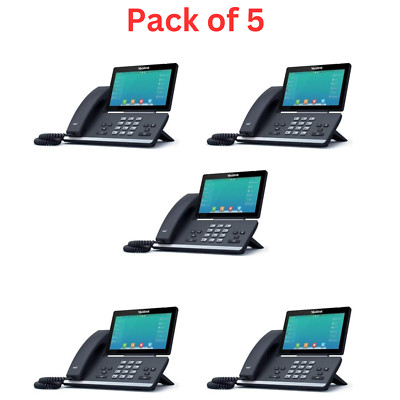 Yealink SIP-T57W IP Phone - Corded & Cordless - Wi-Fi, Bluetooth, VoIP ...