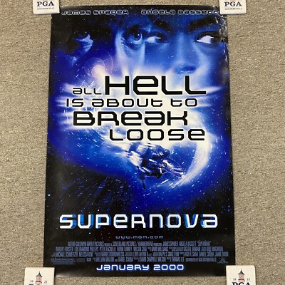 Vintage 2000 Supernova Movie Poster 27"x40" Double Sided | eBay