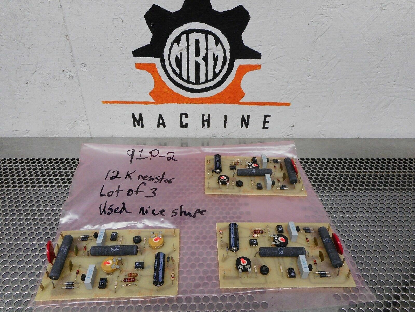 91P-2 Circuit Boards 12K Resistors Used Nice Shape With Warranty (Lot ...