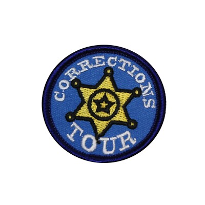 Corrections Tour Embroidered Iron On Patch 49-S | eBay