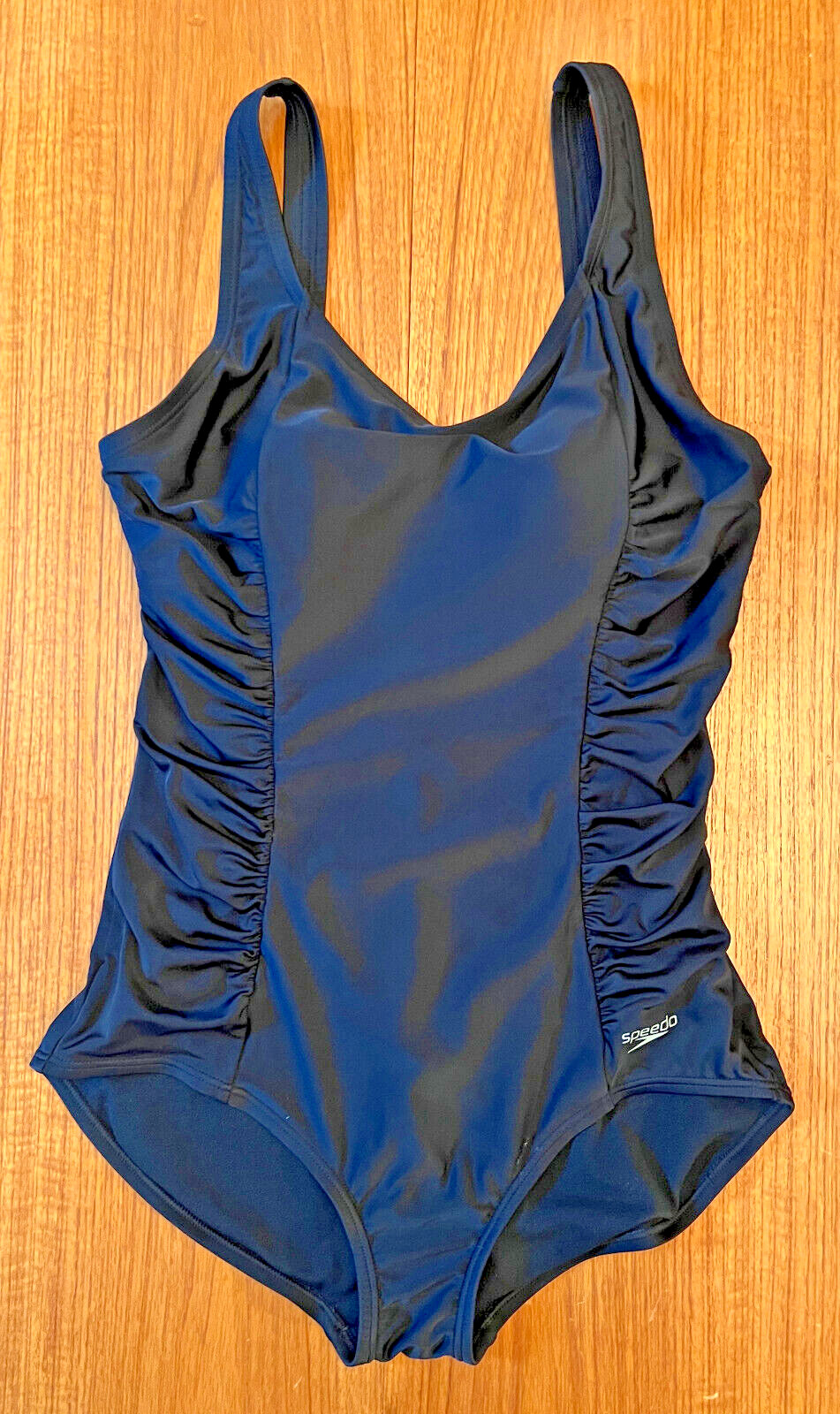 Speedo, Modest Ruched Front Side Panels Normal Back 1… - Gem