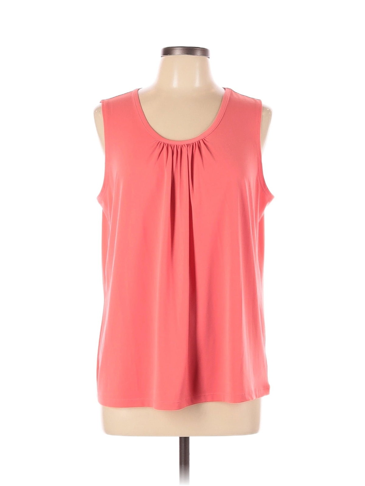 Susan Graver Women Pink Sleeveless Blouse L Ebay