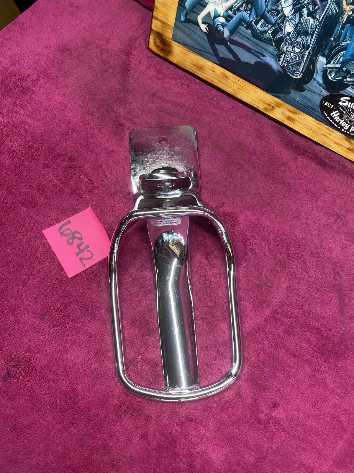 harley softail deuce passenger backrest sissy bar Fxstd Seat Rear ...