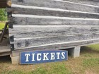 Large Sign Advertising Tickets | eBay
