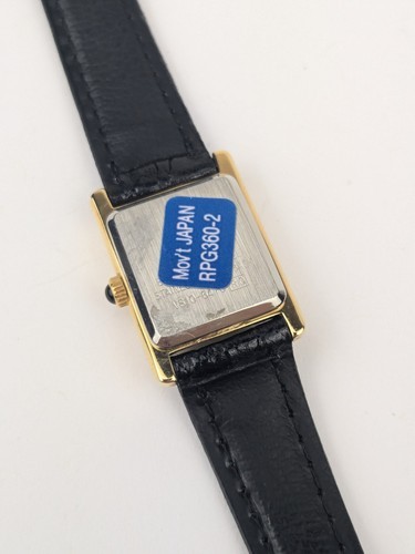 Vintage/Antique Lorus Tank Watch Gold Tone 17mm Ladies V810-6470 | eBay