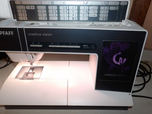 Pfaff Creative Vision 5.0 P80 Embroidery Sewing Machine w/Extras | eBay
