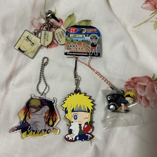 Naruto Keychain Set Minato Design Acrylic | eBay