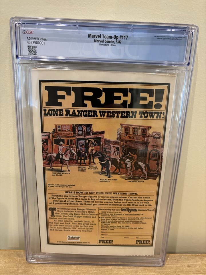 Marvel Team-Up #117 CGC 7.5 Spider-Man and Wolverine NEWSSTAND | eBay