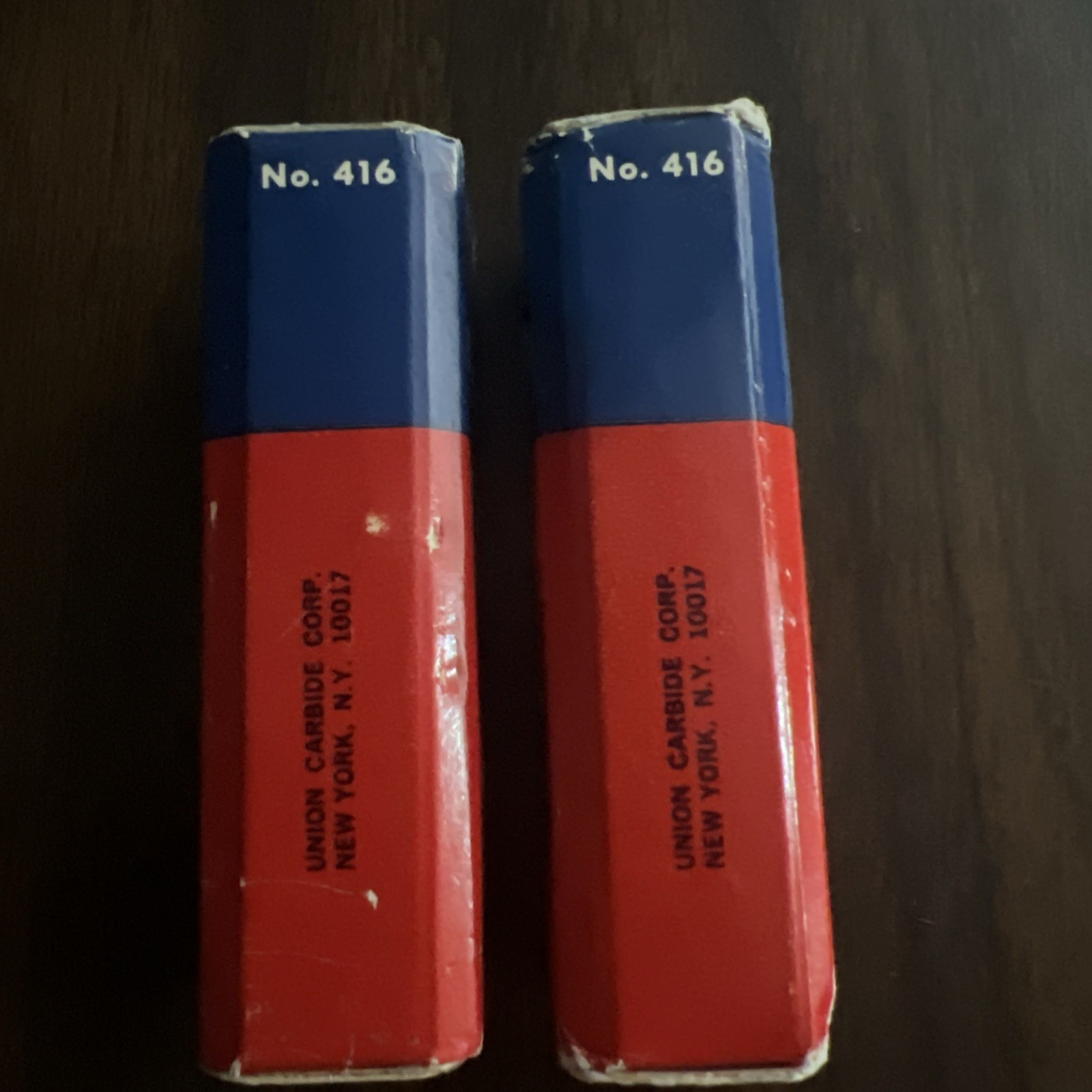 VTG Eveready No 416 NEDA 217 67.5V Union Carbide 9 Lives Radio Battery ...