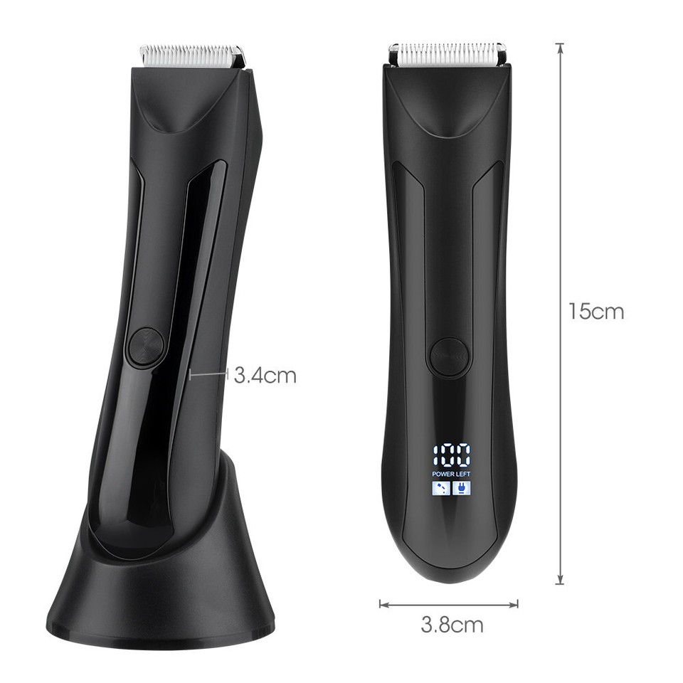 Manscape Groin Hair Trimmer for Men's Electric Ball Trimmer Wet/Dry ...