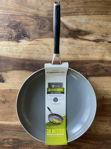Select by Calphalon 12" Oil Infused Ceramic Fry Pan | eBay