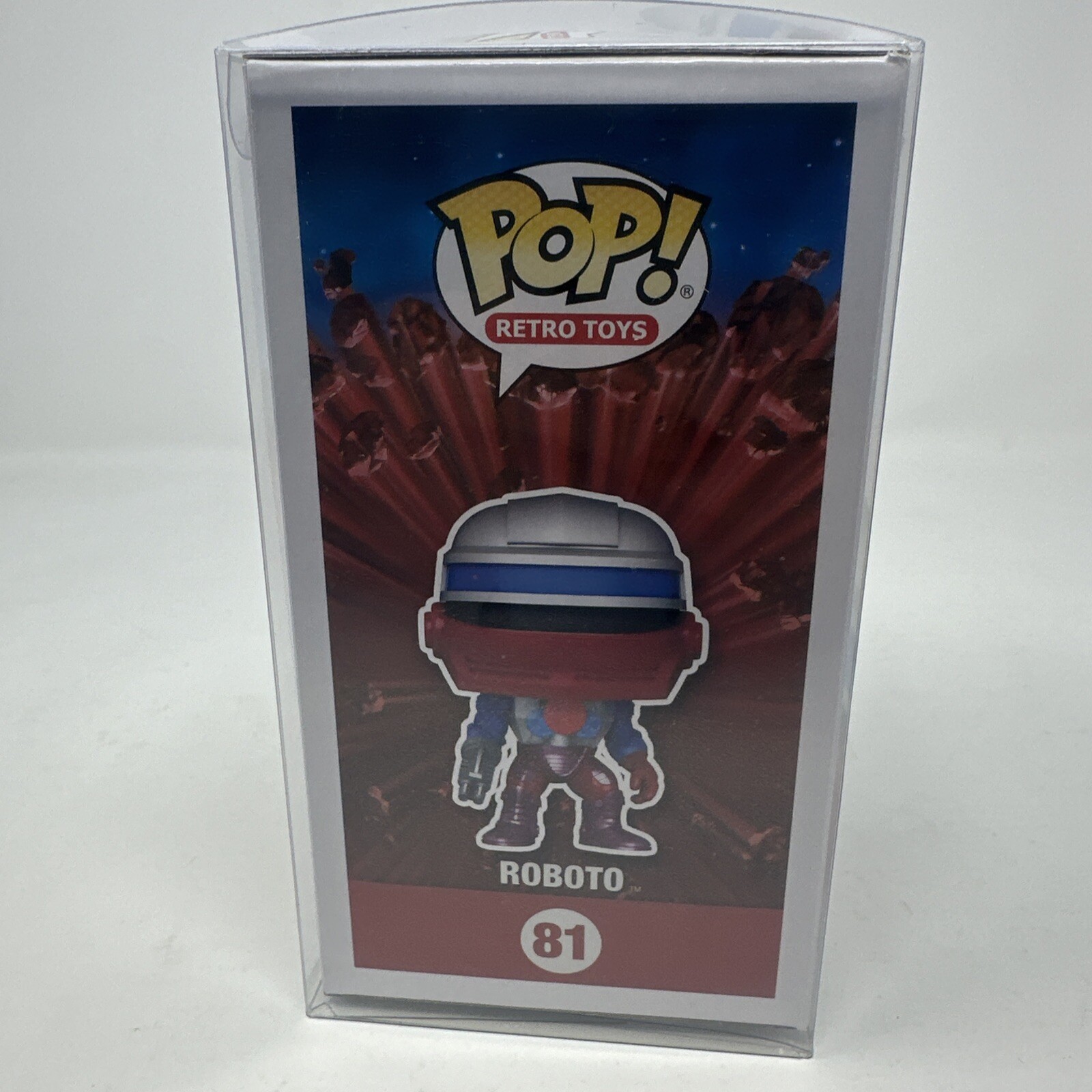 Funko Pop! MOTU Roboto #81 SIGNED BY ALAN OPPENHEIMER Toy Tokyo 2021 LE ...