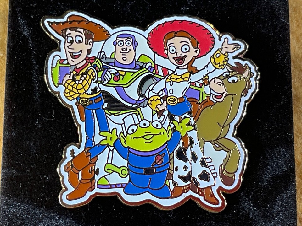 F12-19 DISNEY PIN - TOY STORY / WOODY, BUZ LIGHTYEAR, JESSIE, BULLSEYE ...