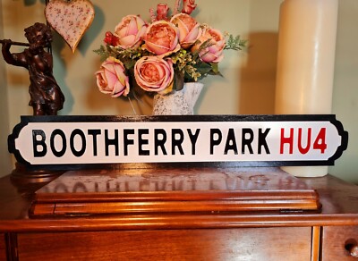 Boothferry Park Indoor Hull Street Sign Road Sign City Sign | eBay UK