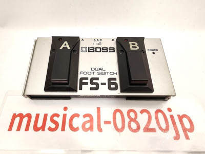 Boss FS-6 Dual Foot Switch Guitar Effects Pedal | eBay