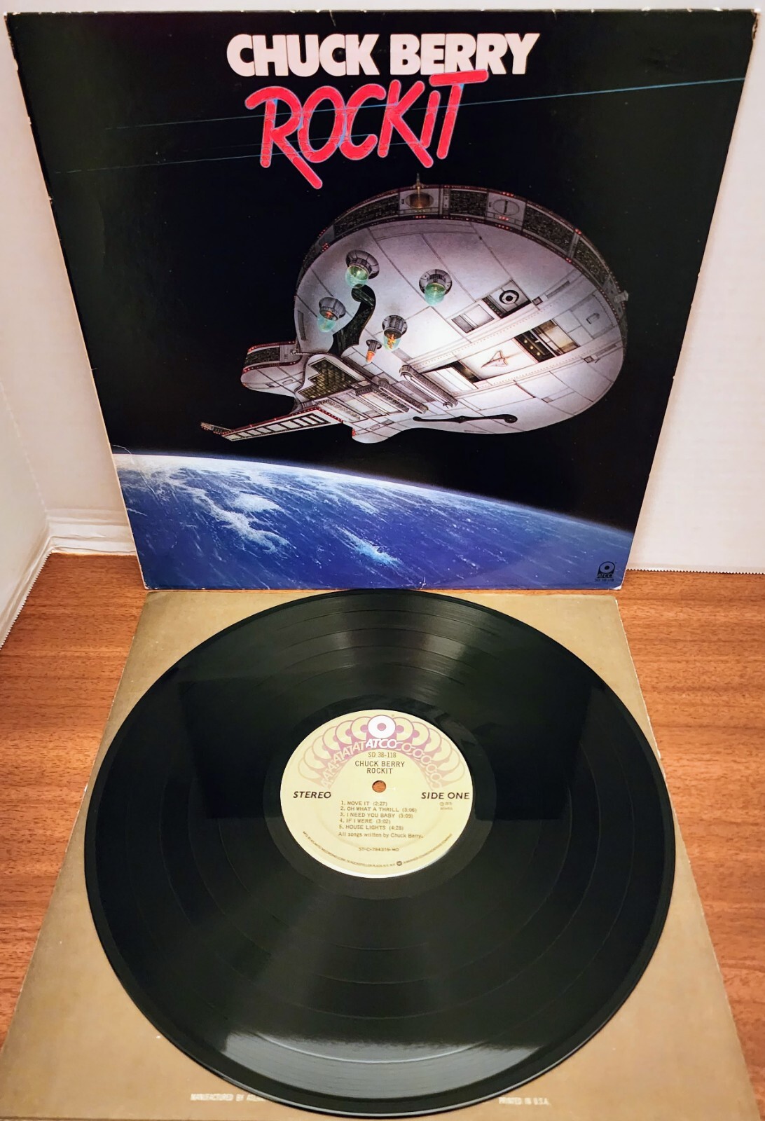 Chuck Berry Rockit Vinyl LP ATCO Records SD 38-118 1979 Original | eBay