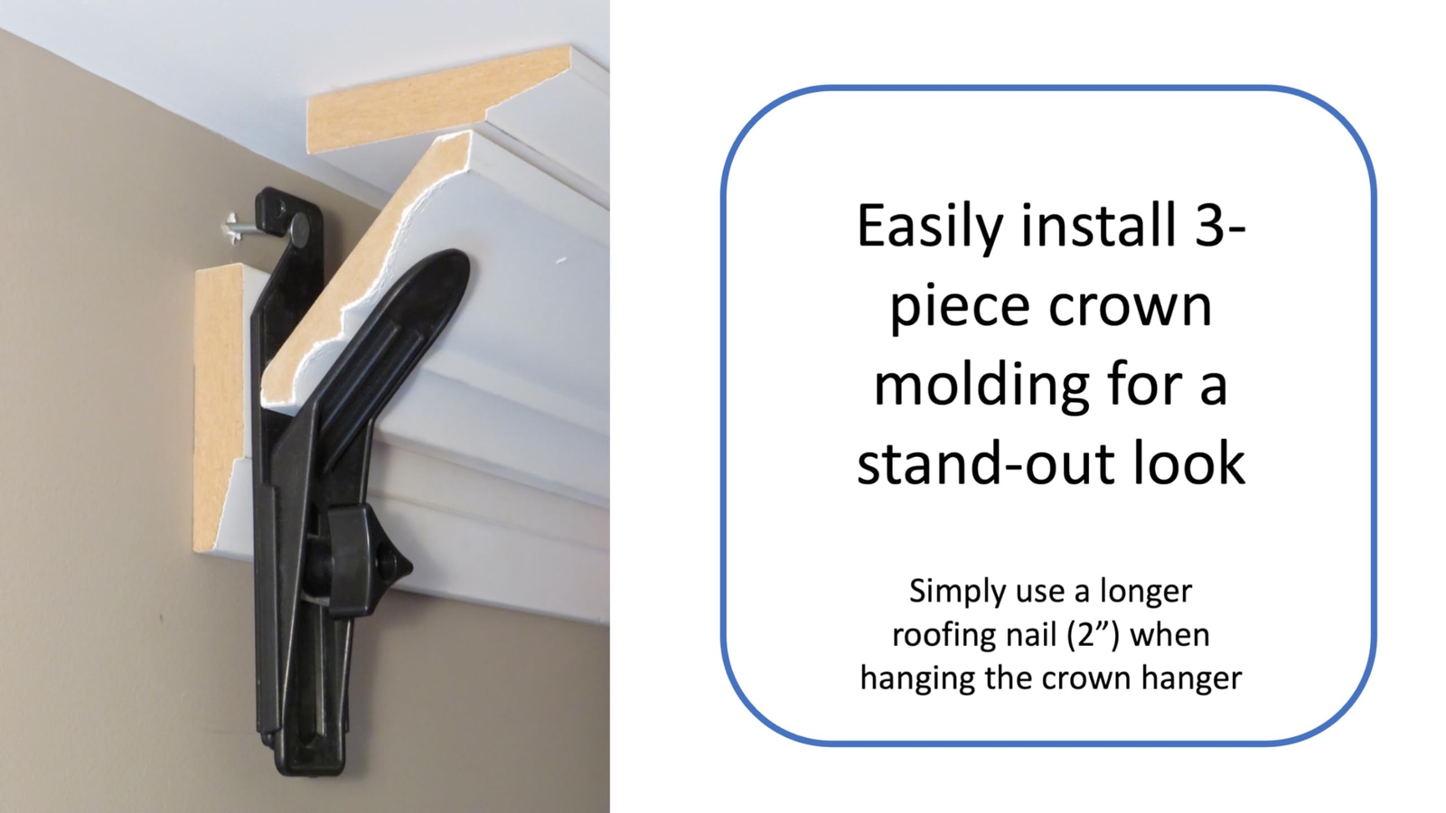Crown Molding Hanger Sl100 for sale online | eBay