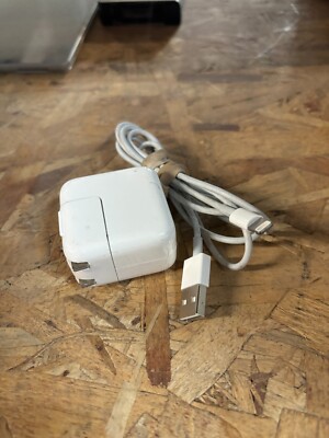 Apple OEM 12W USB Power Adapter for iPhones w/ lightning cable included GENUINE | eBay