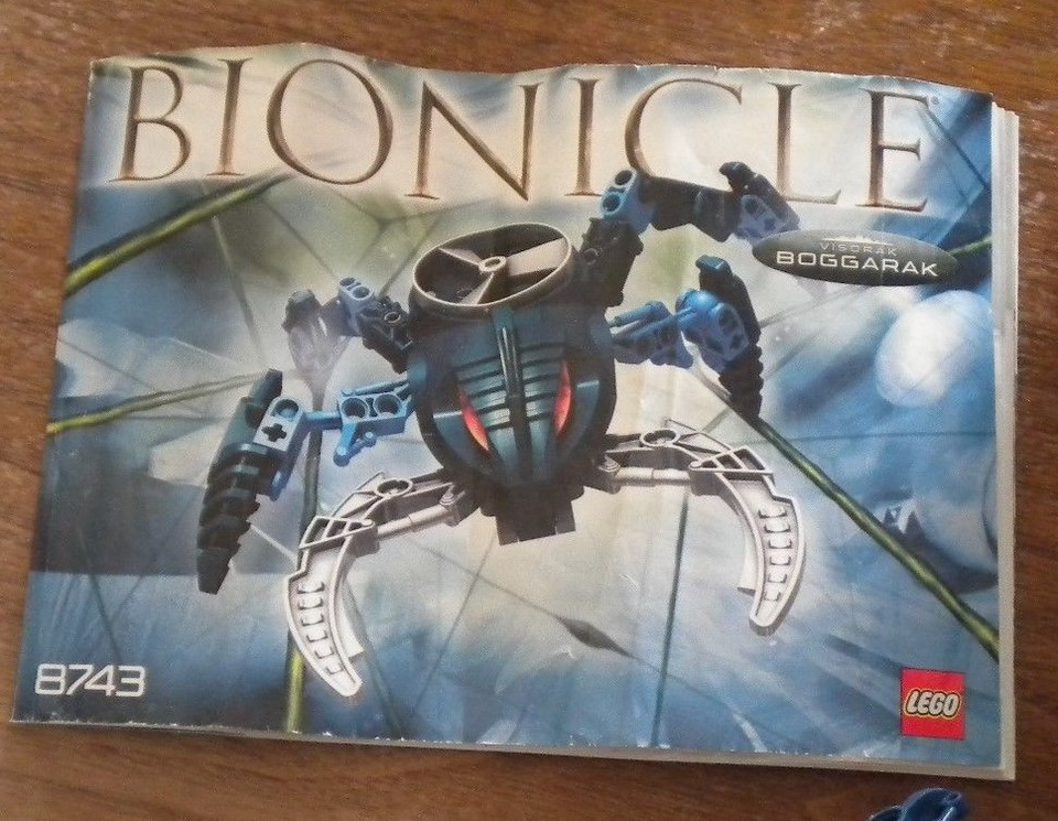 LEGO BIONICLE VISORAK BOGGARAK (8743) | eBay