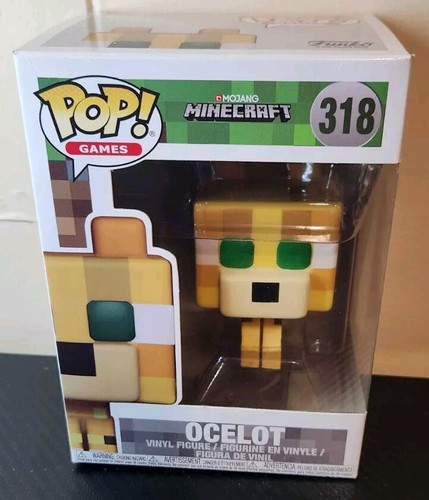 Funko Pop! Vinyl: Minecraft Ocelot #318 Vaulted | eBay