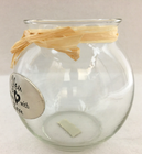 GANZ Rose Bowl You Fill My Heart With Love Metal Plaque Vase Glass ...