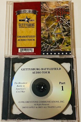GETTYSBURG Historic National Military Park Dramatized Audio Tour CD ...