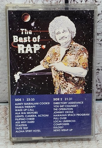 Best of Rap Reiplinger Hawaiian Comedy Hawaii Comedian Cassette Tape | eBay