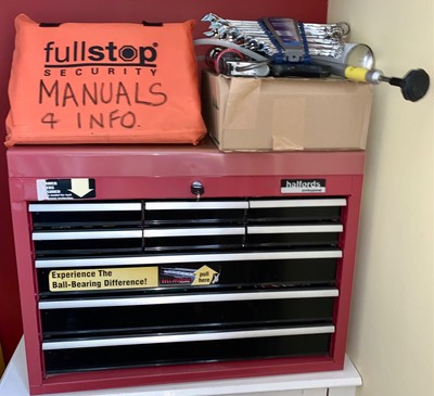Halfords Professional Tool Chest - 7 Drawers With Assorted Tool | eBay UK