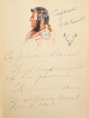 Blackfeet Chief 1903 by Charles M Russell Giclee Art Print + Ships Free ...