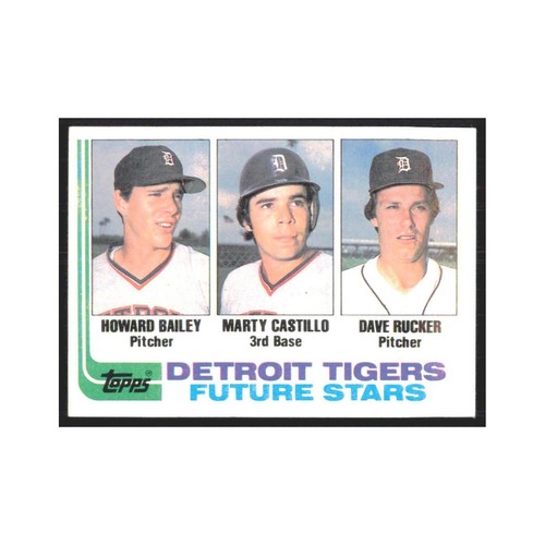1982 Topps Howard Bailey/Marty Castillo/Dave Rucker Tigers #261 | eBay
