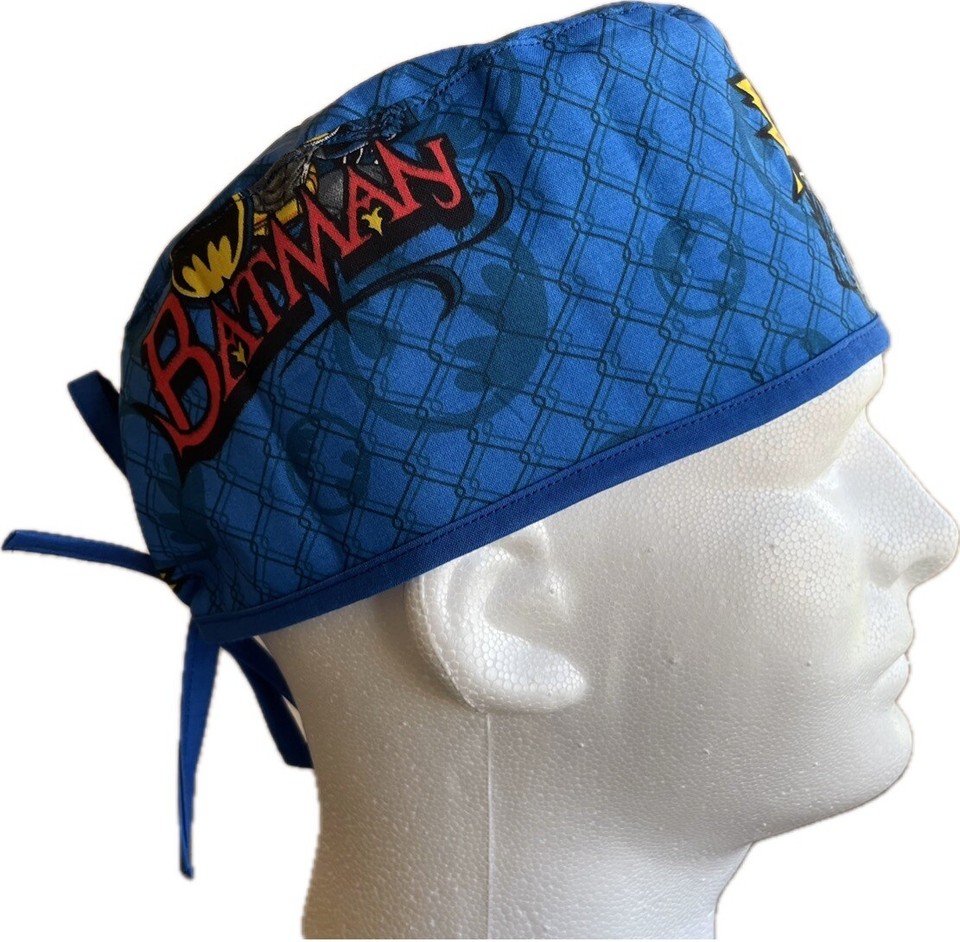DC Comics Batman & Joker Chains Scrub Hat Chemo Cap | eBay