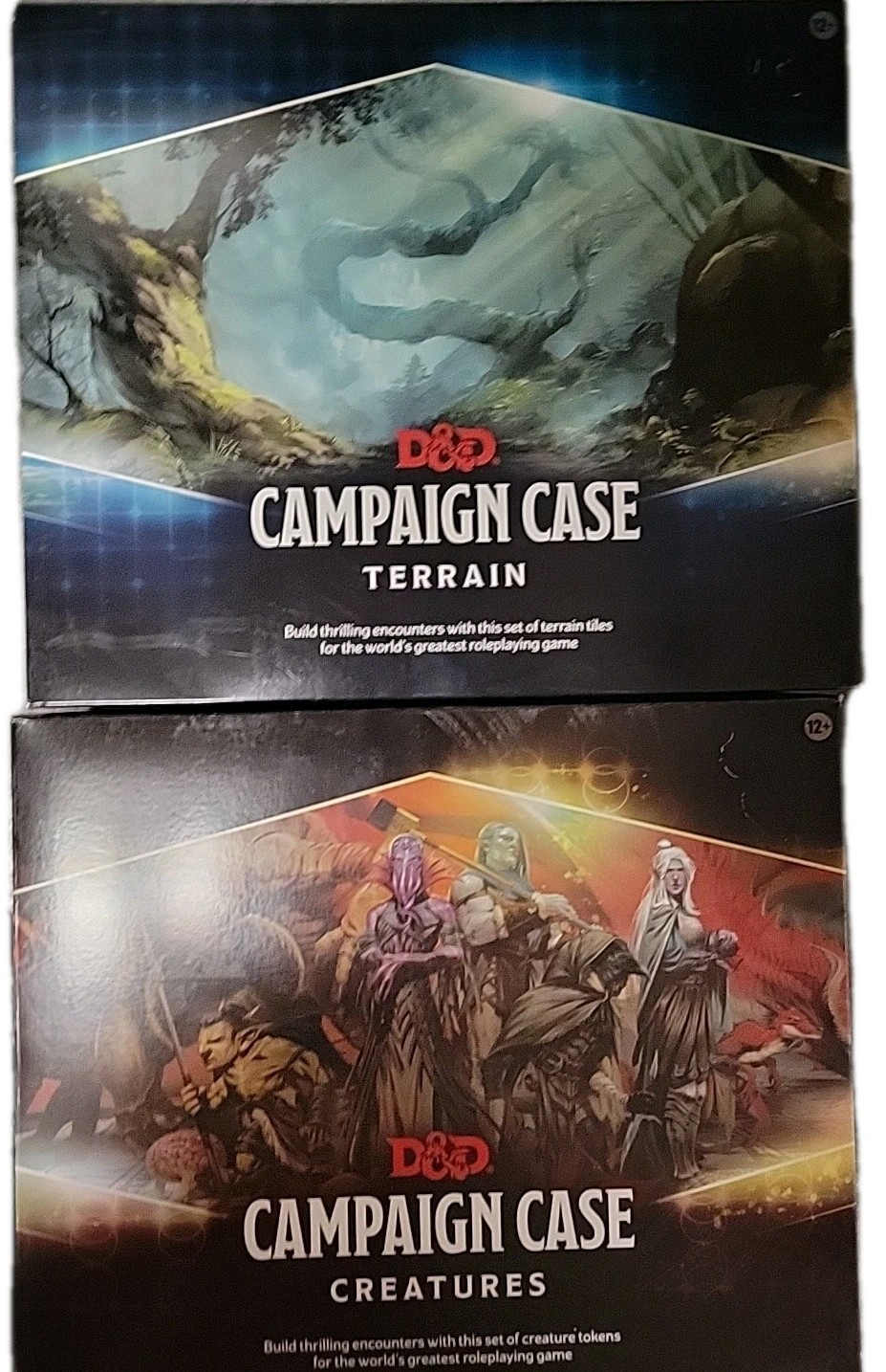 Dungeons & Dragons Campaign Case Terrain & Creatures Set of 2 Brand New ...