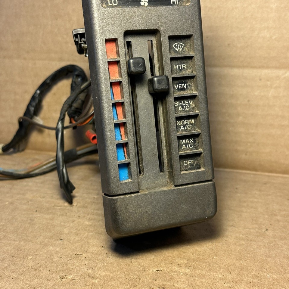 1986-94 Chevy S10 Blazer GMC S15 Jimmy AC Heater Climate Controls HVAC ...