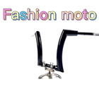 Motorcycle 2 inch Handlebar Handle Bar 7/8'' 22mm Custom Bar For Harley ...