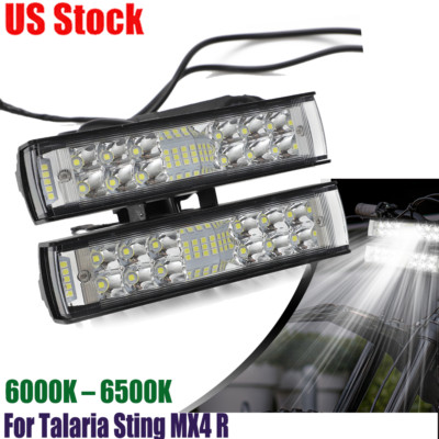 For Talaria Sting R MX4 Dual Light Bar LED Headlight w/ Bracket Plug-N ...