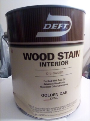 DEFT WOOD STAIN GOLDEN OAK 1 GALLON -- FREE SHIPPING | eBay