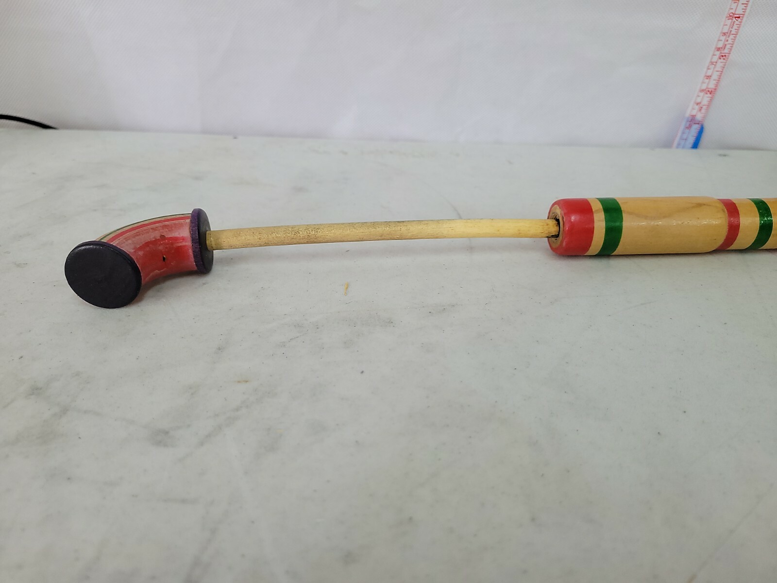 Vintage Wooden Pop Gun With Pump Action Handle Prentend Childs Toy | eBay