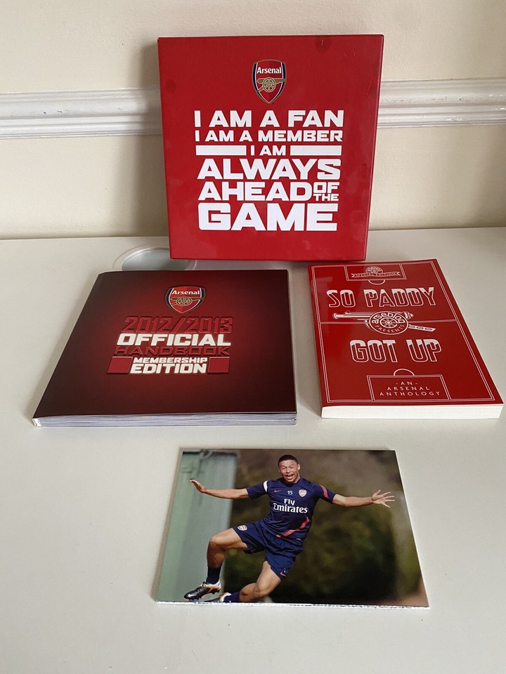 Bundle Of 4 Official Arsenal Football Club Membership Packs 2008-2012 ...