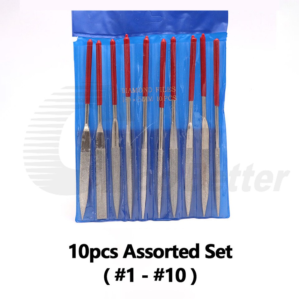 Diamond Needle File Set Metalwork Craftwork Jewelry Tool Precision ...