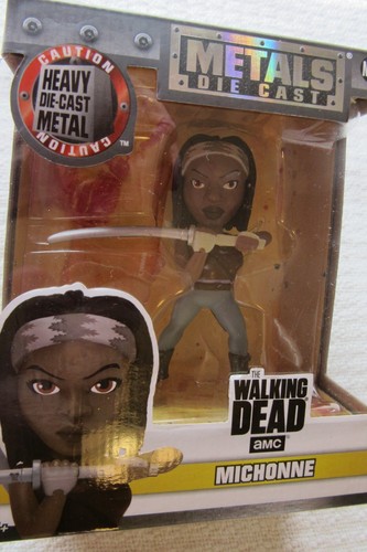 The Walking Dead Metals Die Cast Michonne Figure AMC Jada Toys 2016 New ...