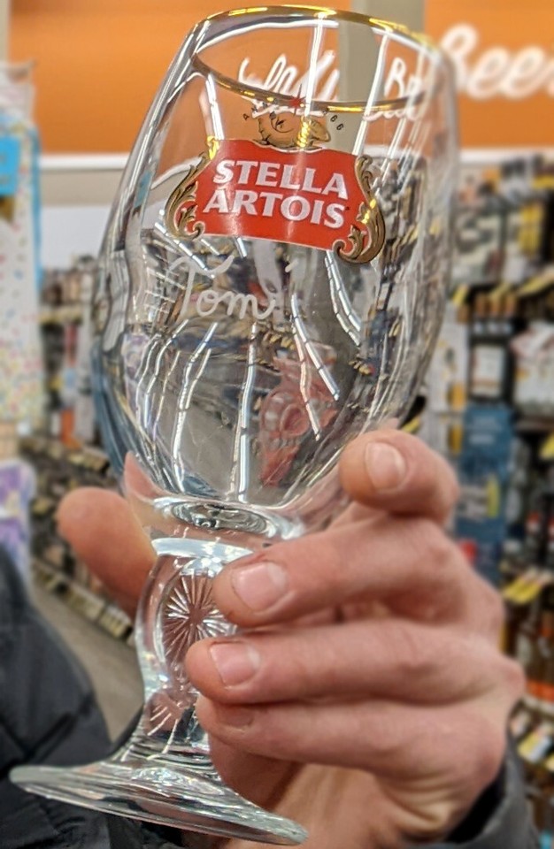 Custom-engraved Stella Artois 50cL Glass / Chalice | eBay