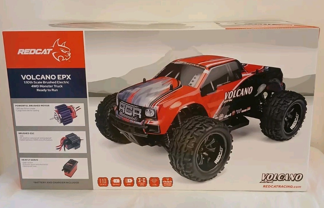 Redcat Volcano EPX 1/10 Electric 4WD Monster Truck R/C | eBay