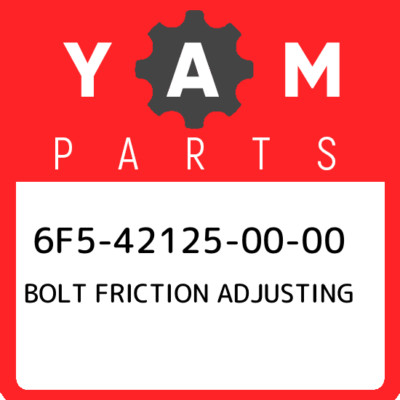 6F5-42125-00-00 Yamaha Bolt friction adjusting 6F5421250000, New ...