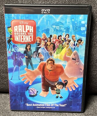 Ralph Breaks The Internet (DVD, 2018) Widescreen Very Good 786936861099 ...